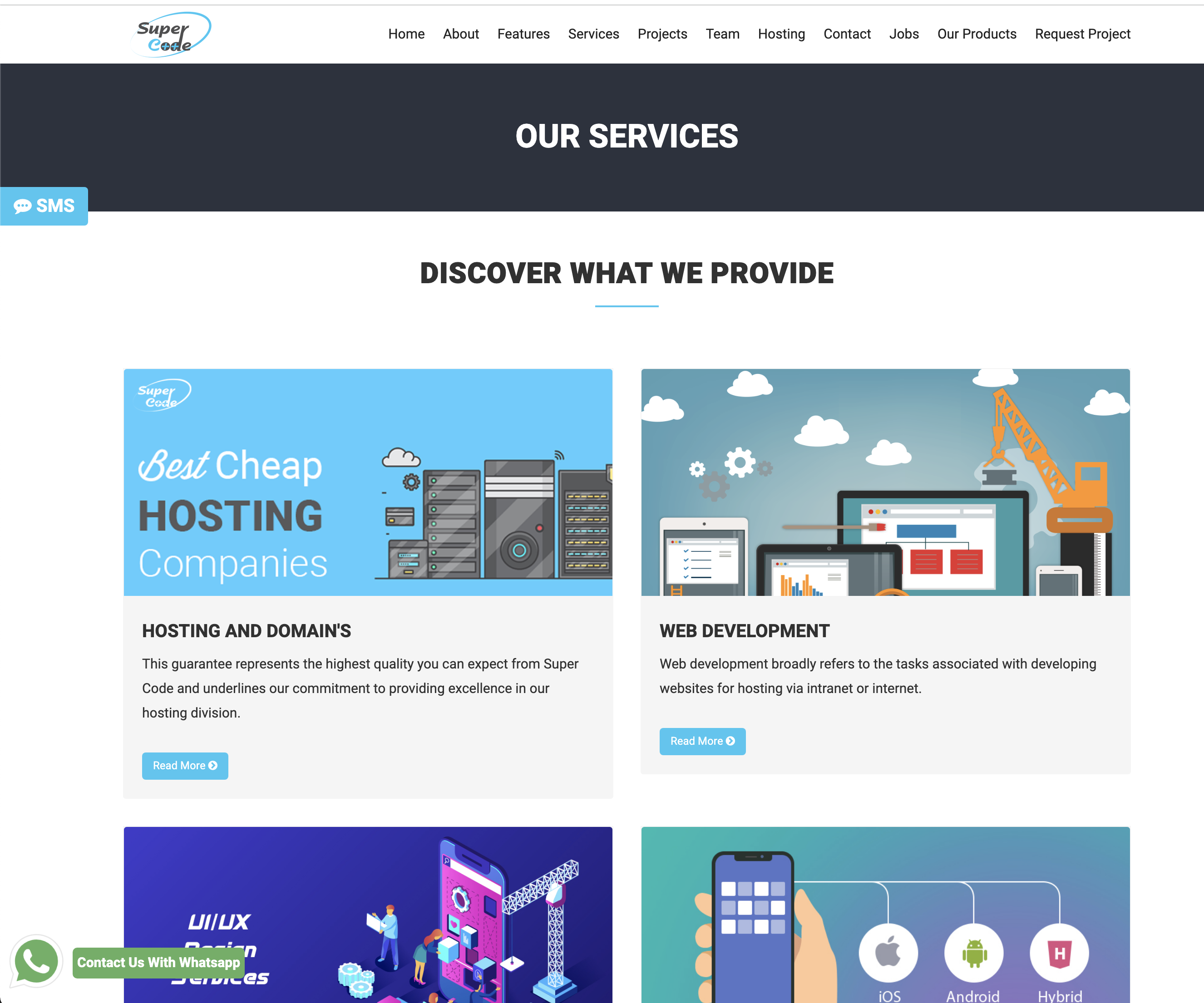 Super Code - Services